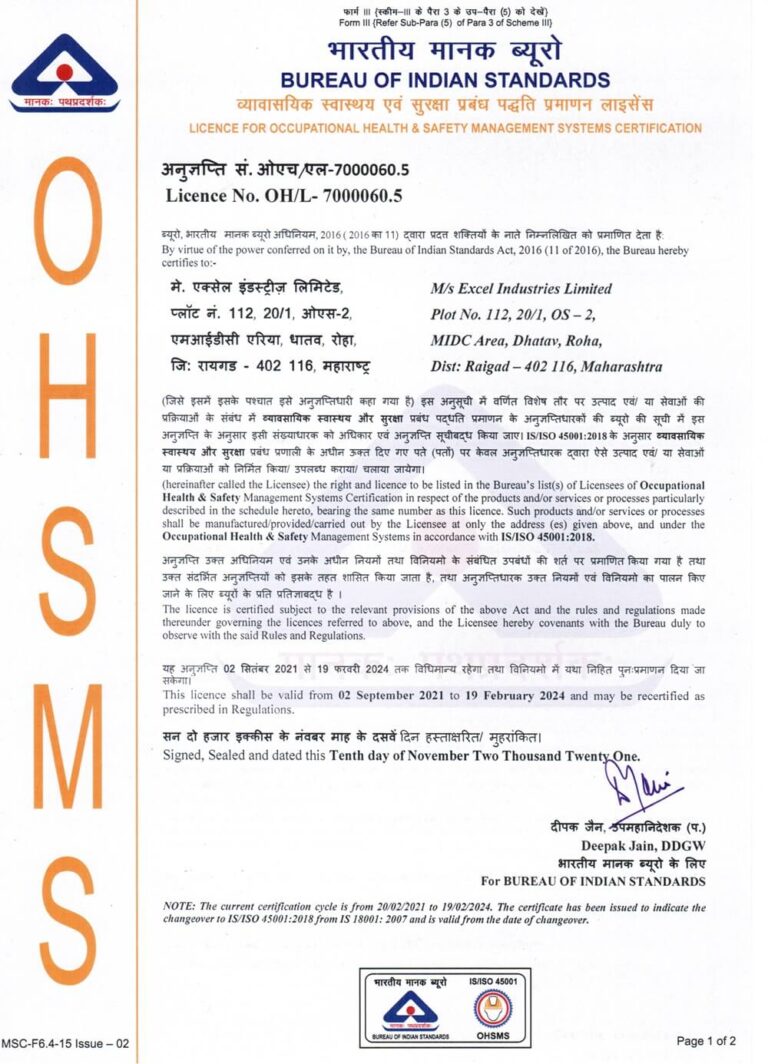 About Us - Excel Industries